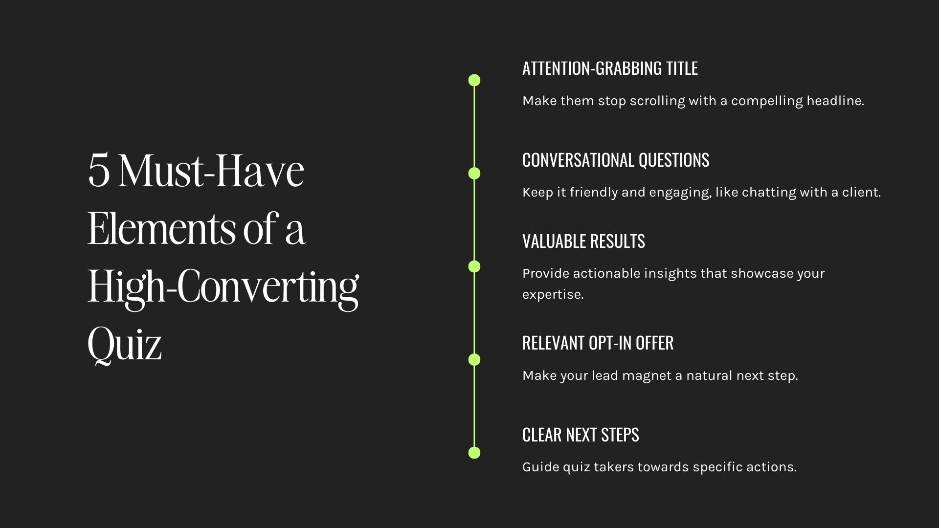 Why Your Email List Needs a Quiz - Penguin Designing