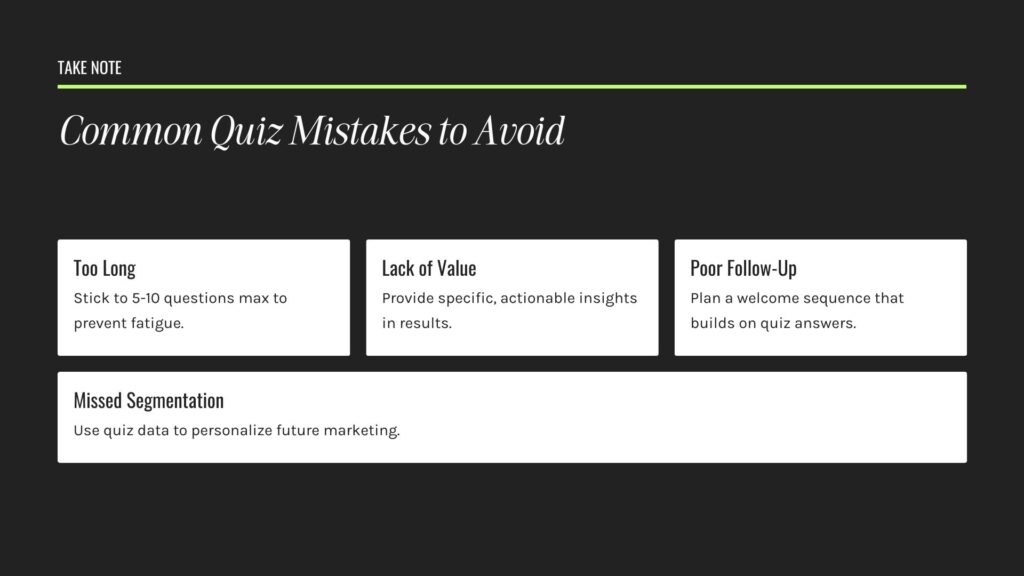 Why Your Email List Needs a Quiz - Penguin Designing
